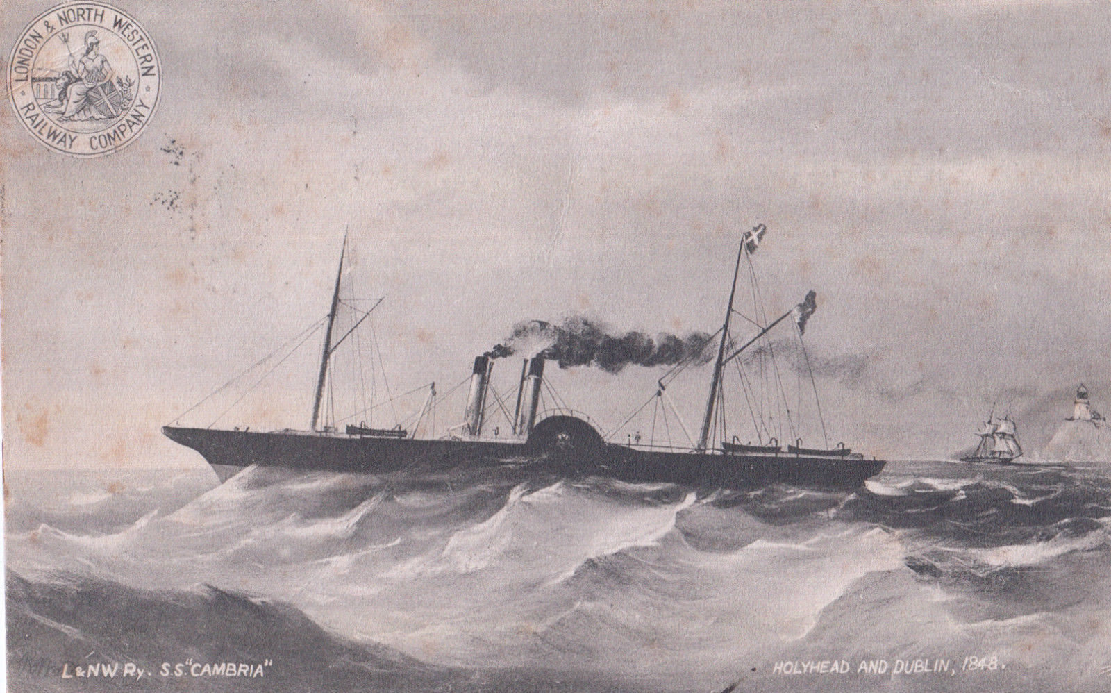 PSS Hibernia – one of the first ‘Railway Ships’ – Holyhead: Stories of ...